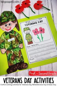Veterans Day Crafts and Activities for Kids - Fairy Poppins