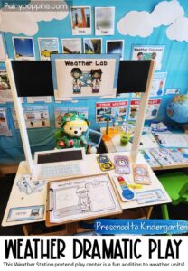Weather Station Dramatic Play - Fairy Poppins