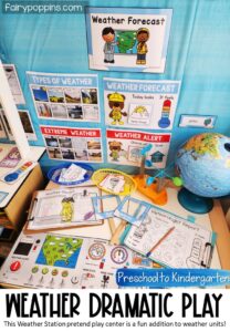 Weather Station Dramatic Play - Fairy Poppins