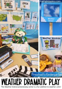 Weather Station Dramatic Play - Fairy Poppins