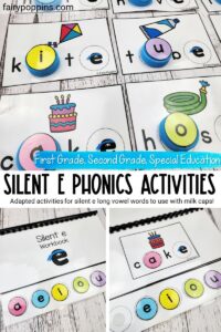 Phonics Activities With Milk Caps (Bottle Lids) - Fairy Poppins