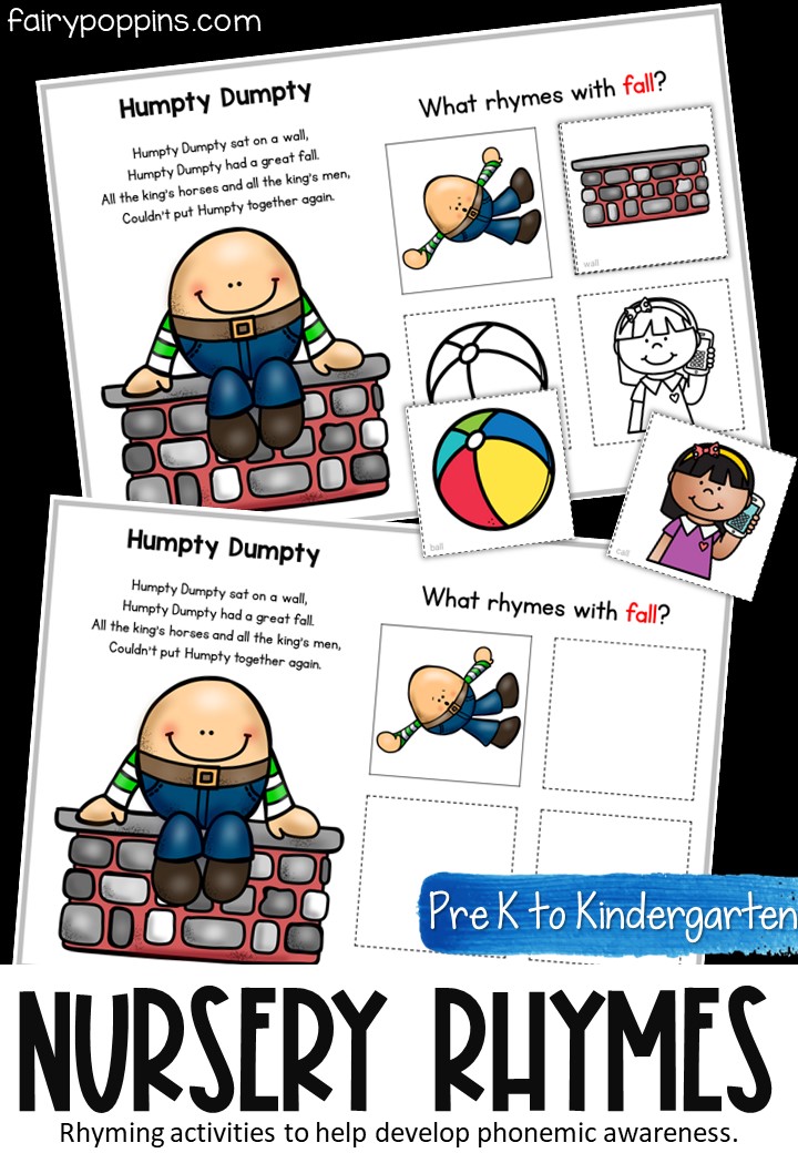 Nursery Rhymes Activities for Boosting Phonemic and Phonological ...