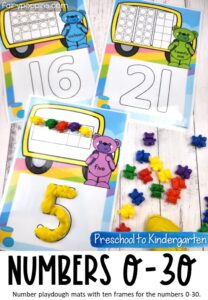 Hands On Counting and Number Activities (0-30) - Fairy Poppins