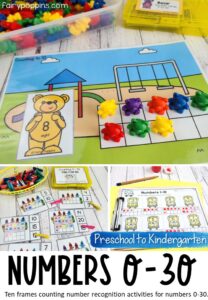 Hands On Counting and Number Activities (0-30) - Fairy Poppins