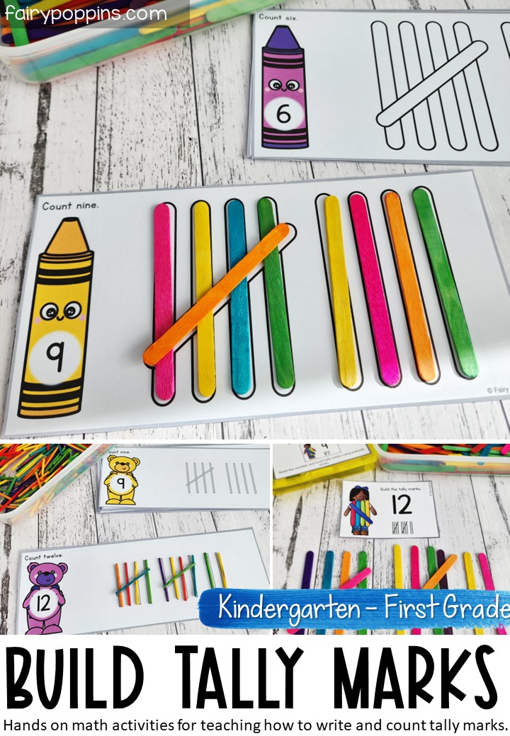 Graphing Activities for Kindergarten and First Grade - Fairy Poppins