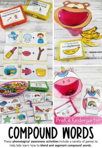 Compound Words Activities To Boost Phonological Awareness - Fairy Poppins
