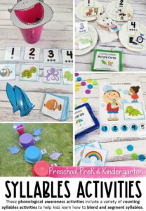 Syllables Activities to Boost Phonological Awareness - Fairy Poppins