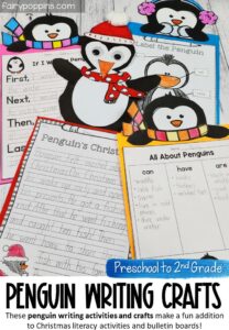 Christmas Writing Prompts and Craft Activities - Fairy Poppins