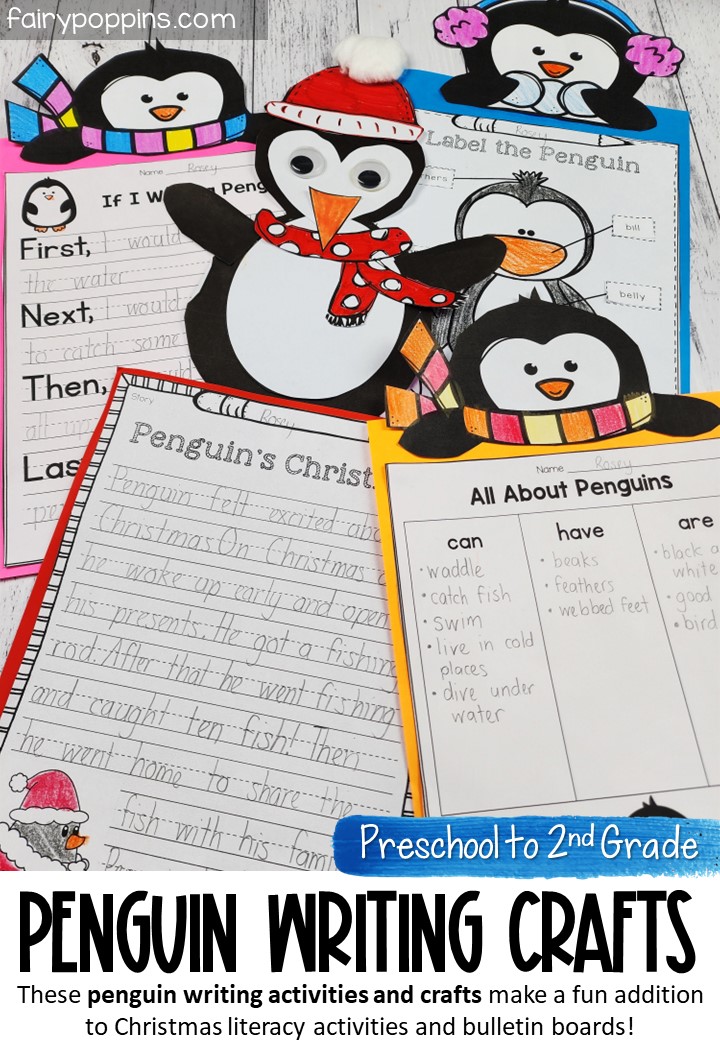 Christmas Writing Prompts and Craft Activities - Fairy Poppins