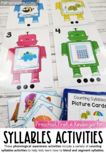 Syllables Activities to Boost Phonological Awareness - Fairy Poppins