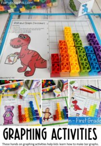 Graphing Activities for Kindergarten and First Grade - Fairy Poppins