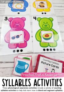 Syllables Activities to Boost Phonological Awareness - Fairy Poppins