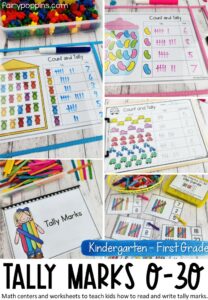 Graphing Activities for Kindergarten and First Grade - Fairy Poppins