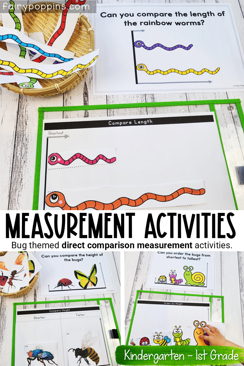 Engaging Bug-Themed Measurement Activities for Young Learners - Fairy ...
