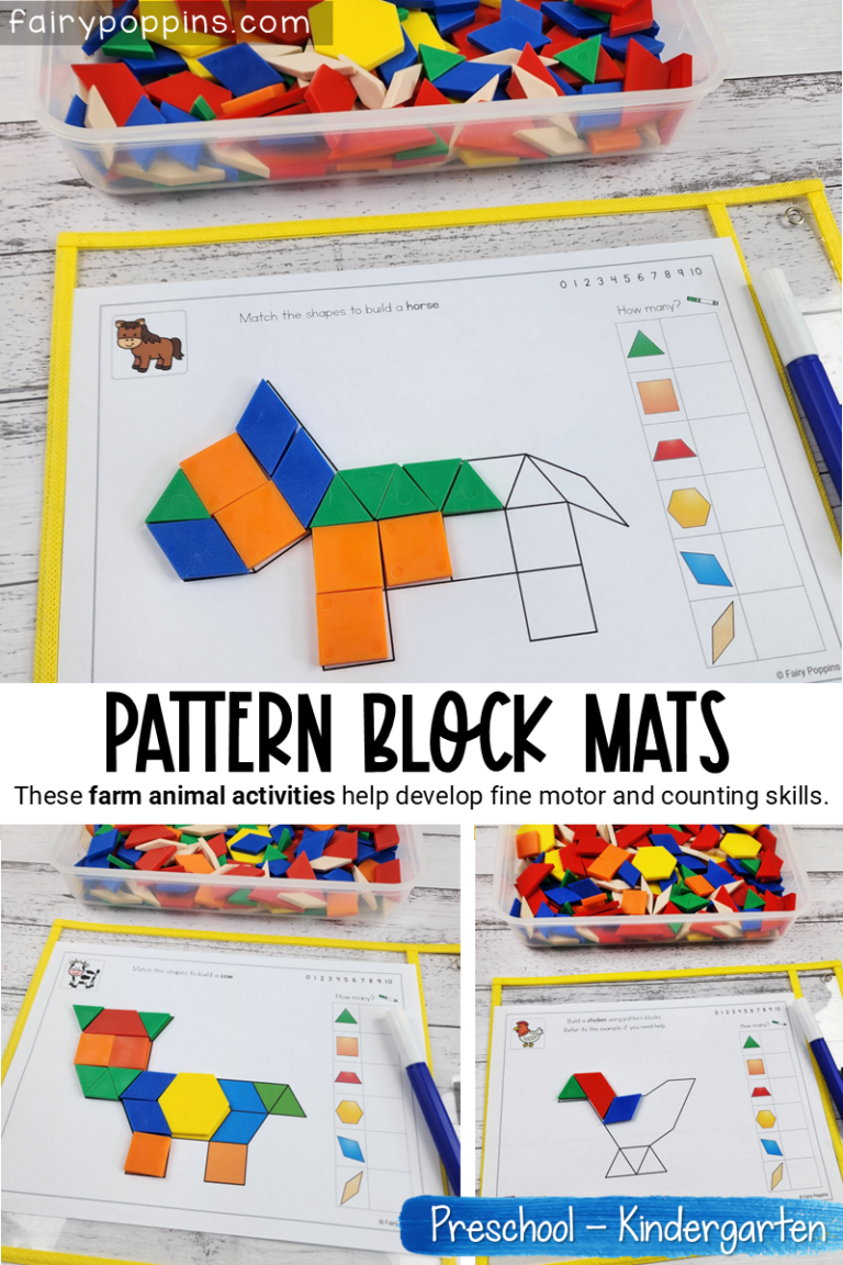 Farm Animal Measurement Activities for Young Learners - Fairy Poppins