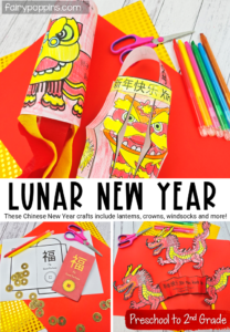 Chinese Lunar New Year Playdough Mats for Early Learners - Fairy Poppins