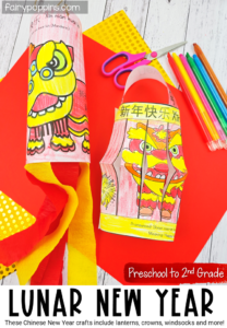 Fun and Easy Chinese Lunar New Year Crafts for Kids - Fairy Poppins
