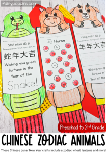 Discover the Chinese Zodiac Animals with Engaging Lunar New Year Crafts ...