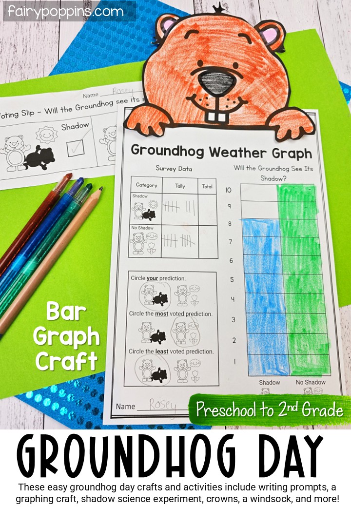 Easy Groundhog Day Crafts and Activities for Kids - Fairy Poppins