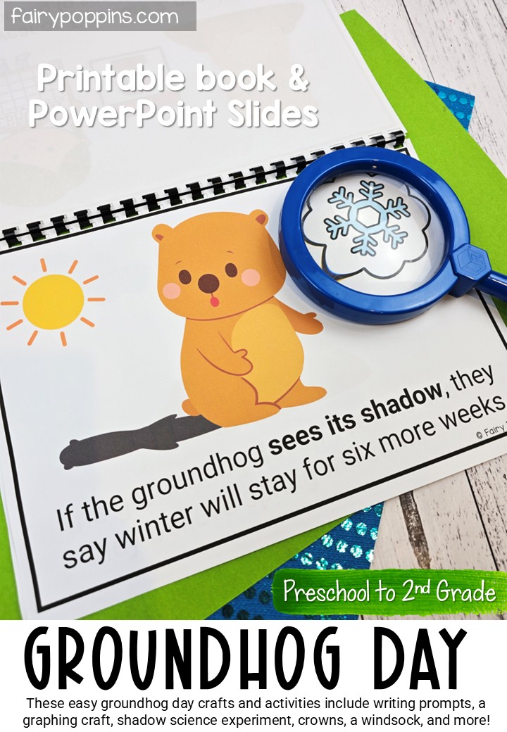 Easy Groundhog Day Crafts and Activities for Kids - Fairy Poppins