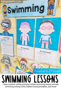 Dive into Summer Writing: Engaging Swimming Prompts and Crafts - Fairy ...