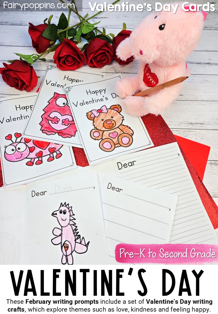 February Writing Prompts for Valentine's Day - Fairy Poppins