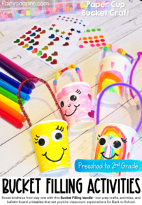 Bucket Filling Activities for a Kinder, Happier Classroom - Fairy Poppins