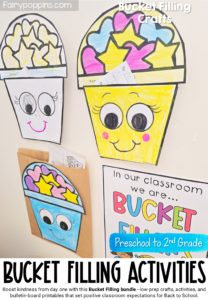 Bucket Filling Activities for a Kinder, Happier Classroom - Fairy Poppins