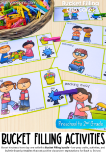 Bucket Filling Activities for a Kinder, Happier Classroom - Fairy Poppins