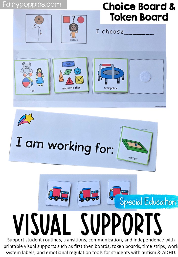 How to Use Visual Supports in the Classroom - Fairy Poppins