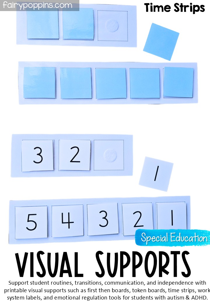 How to Use Visual Supports in the Classroom - Fairy Poppins